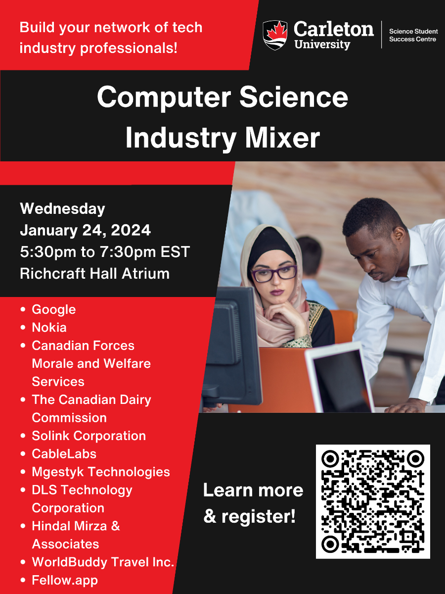 Carleton MySuccess - Science Success Event Calendar